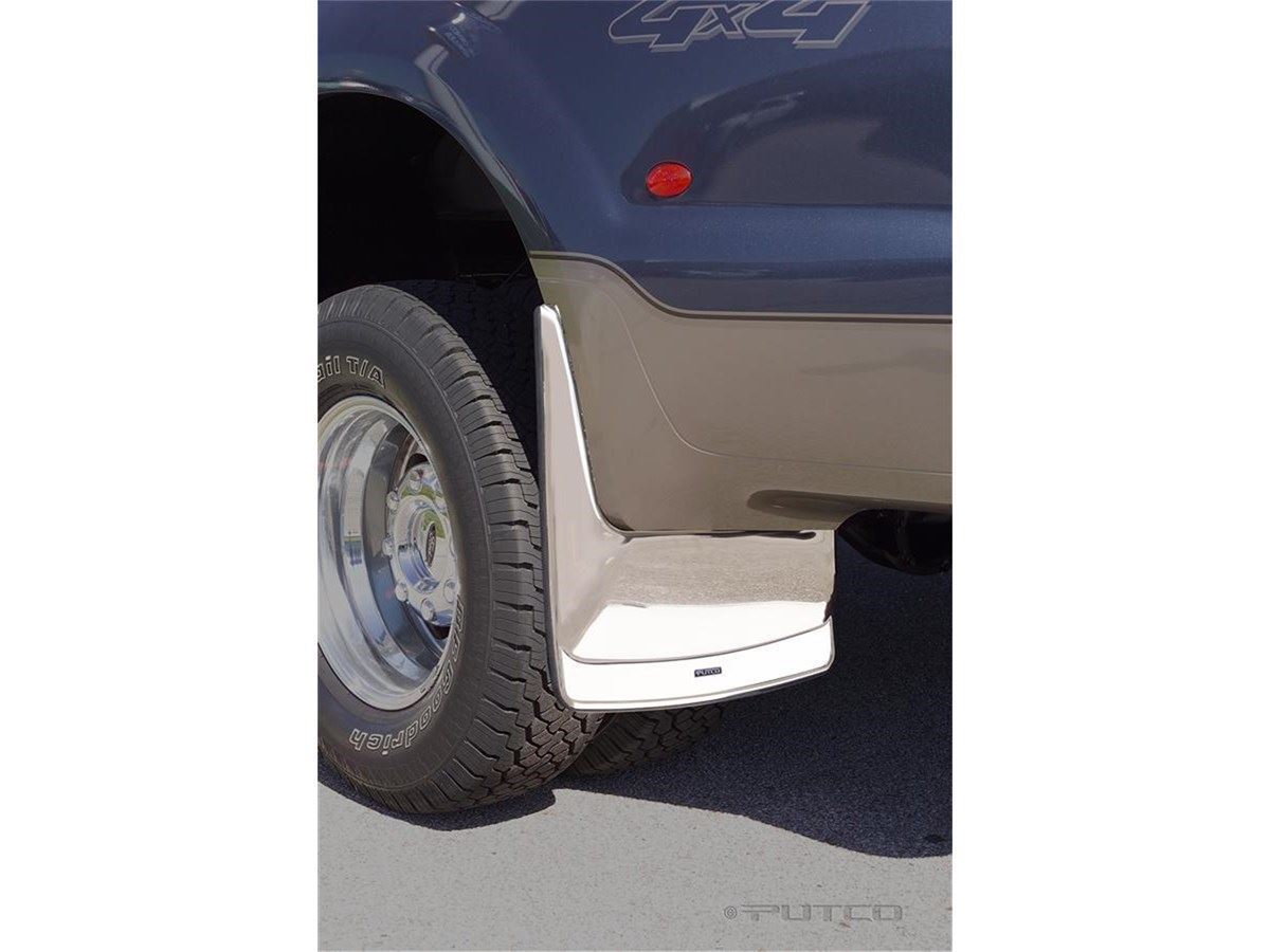 Putco Form Fitted Stainless Steel Mud Flaps - SharpTruck.com